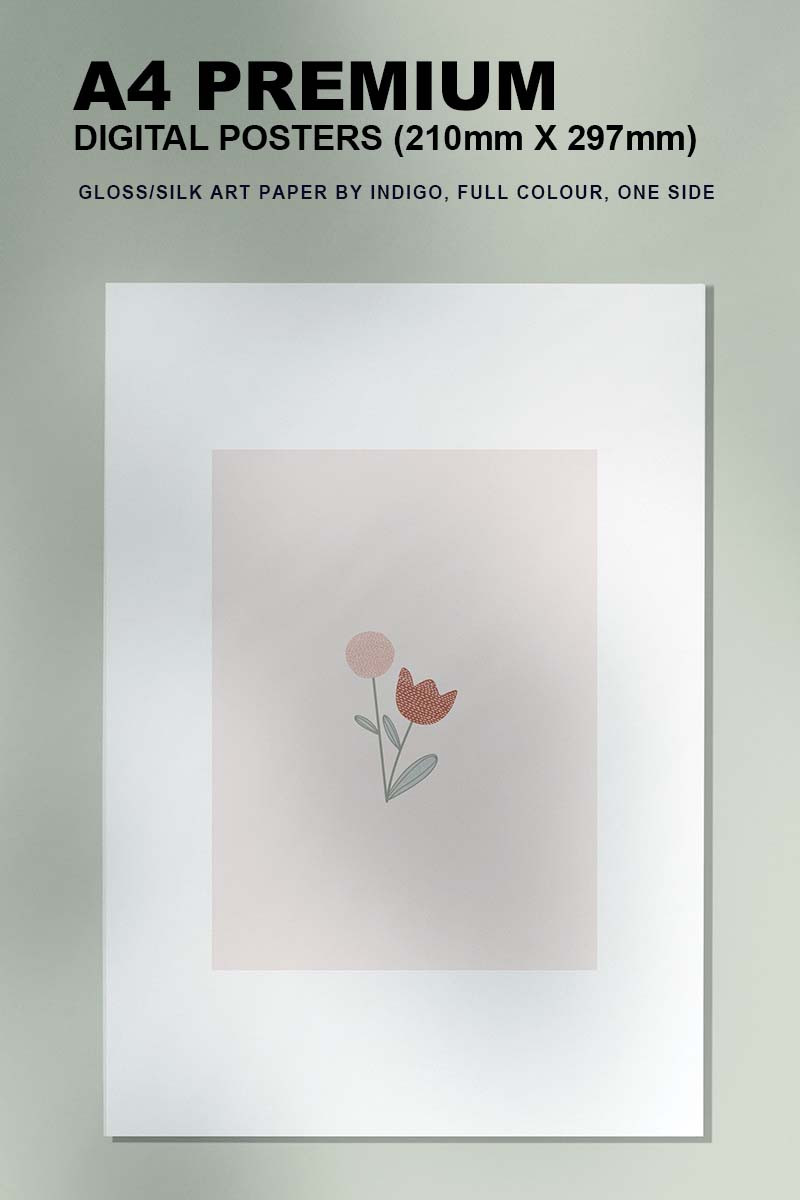 200 x A4 Heavyweight Posters - 250gsm Gloss - WrapSydney