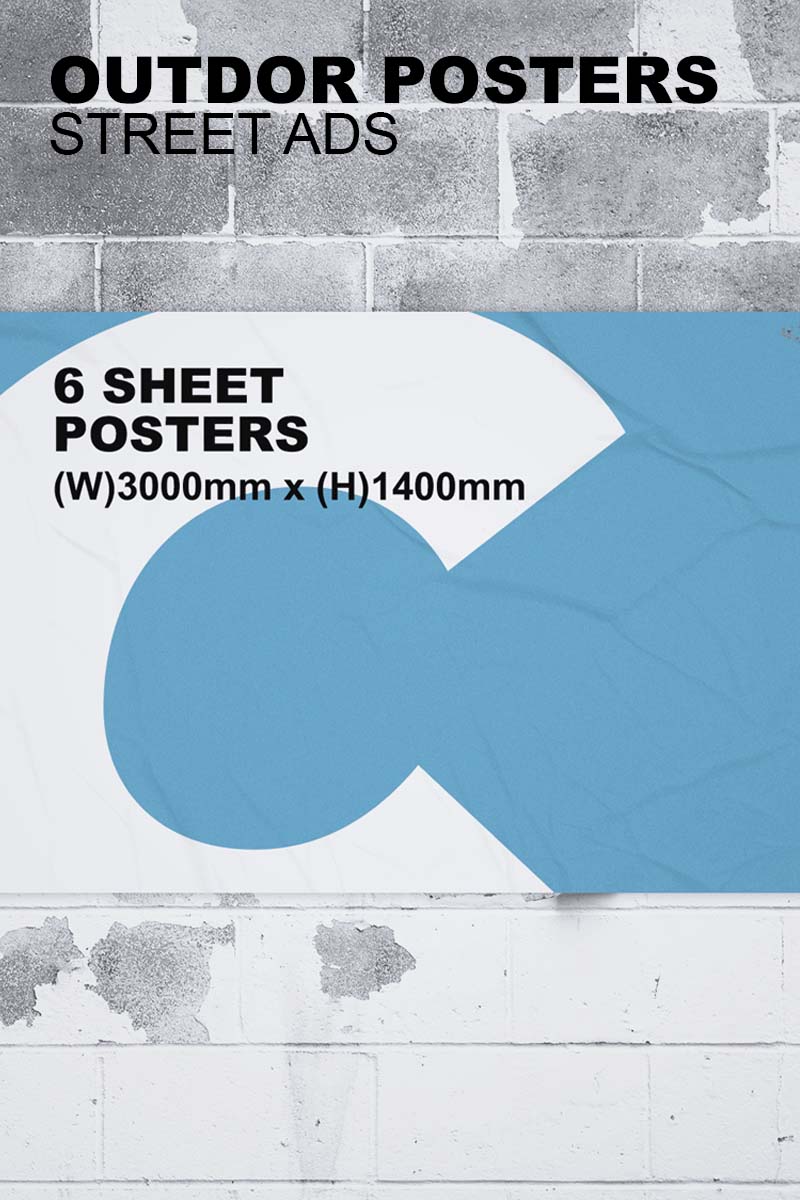 6 Sheet Poster Printing - WrapSydney