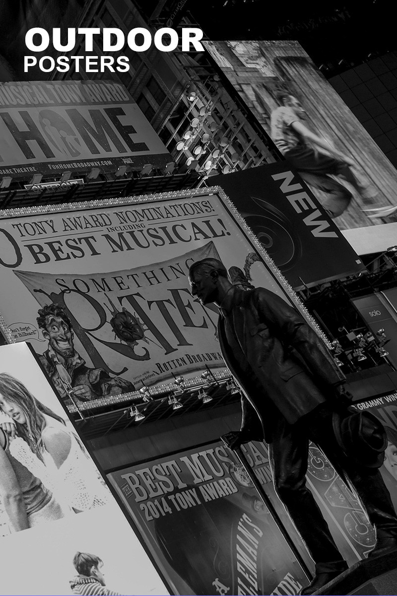 A0 Outdoor Poster Printing - WrapSydney