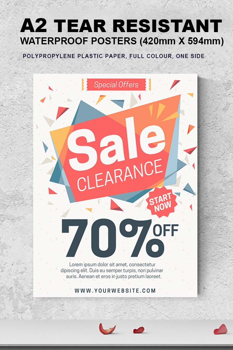 A2 Waterproof Posters - WrapSydney