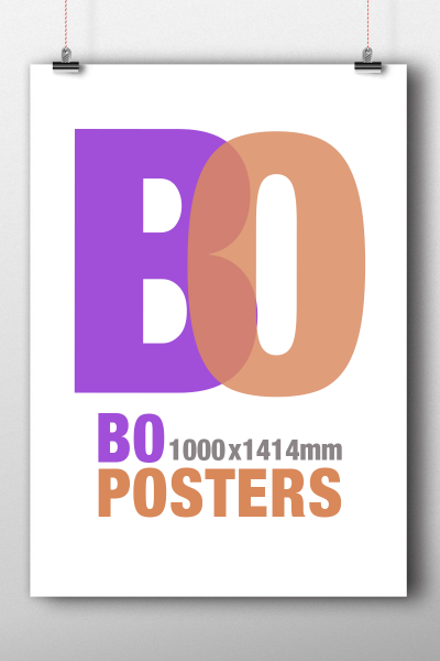 B2 Poster Printing - WrapSydney