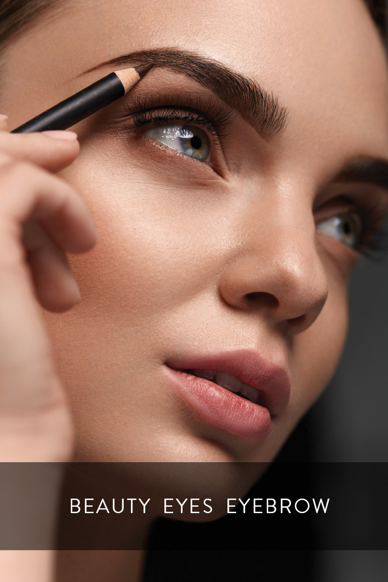 Beauty Eyes Eyebrow Poster A4, A3 & A2 sizes - WrapSydney